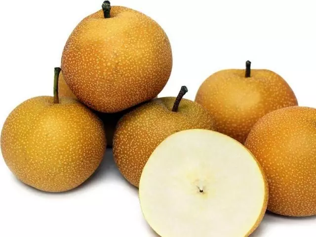 Chinese pear: kung saan lumalaki ito, nilalaman ng calorie, mga benepisyo, mga recipe, larawan 10401_4