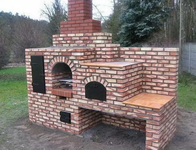 Do-it-yourself hot-smoked brick smokehouse: how to make, photos, videos, drawings 113_18