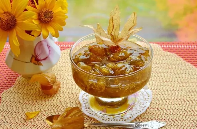 Jam Physalis: resep karo lemon, oranye, apel 13304_2