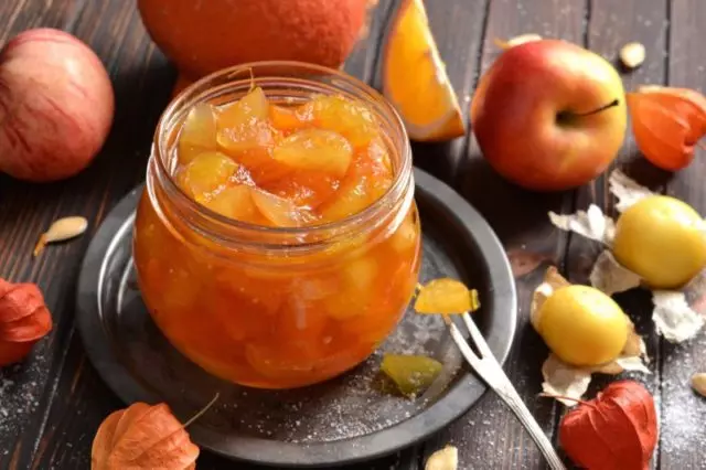 Jam Physalis: resep karo lemon, oranye, apel 13304_4