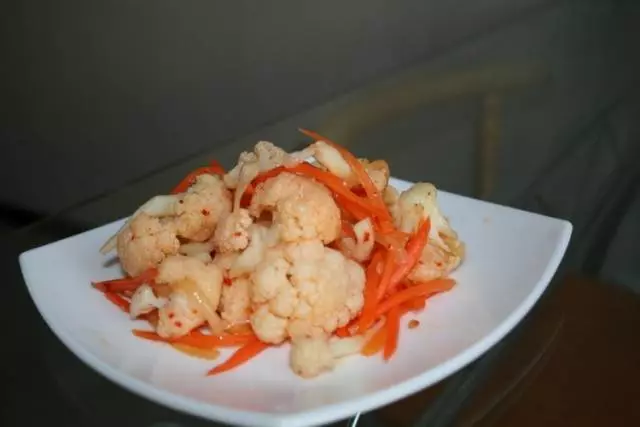 Ang istilong Koreano ay adobo na cauliflower 13565_9