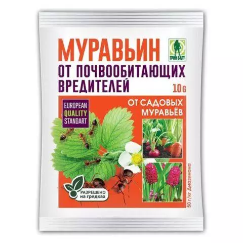 Мравки на ябълково дърво: как да се отървете от народните средства, как да обработвате, какво да правите 1484_3