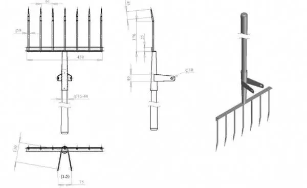 Miracle shovel Ploughman: resensies, tekeninge 2047_4