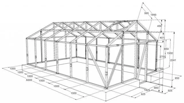 DIY greenhouse at home + photos, drawings 2120_11