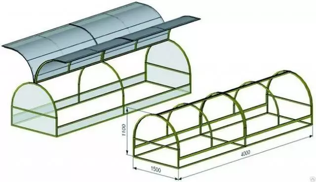 ग्रीनहाउस पुतली polycarbonate बनेको: समीक्षा 2127_7