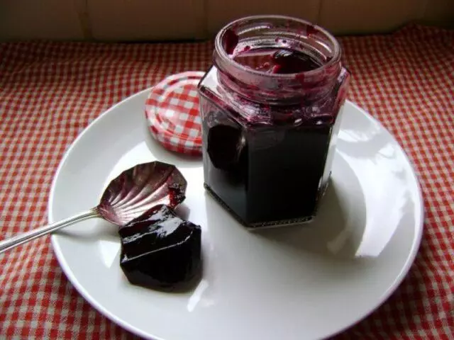 Jam simeut blackthorn (jam) pikeun usum salju: kumaha cara masak, resep saderhana 2183_1