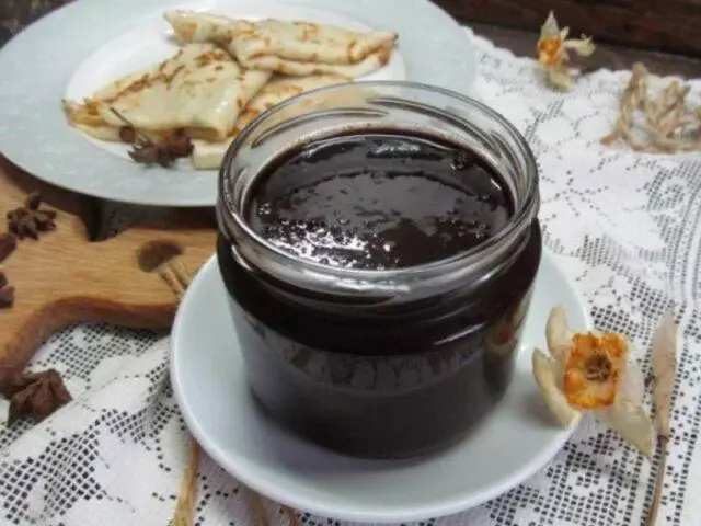 Jam simeut blackthorn (jam) pikeun usum salju: kumaha cara masak, resep saderhana 2183_4