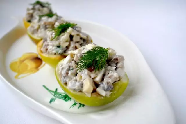 Herring Pate: e klassescht Rezept mat Botter, Karotten, geschmëlzene Kéis, Ee 2351_7