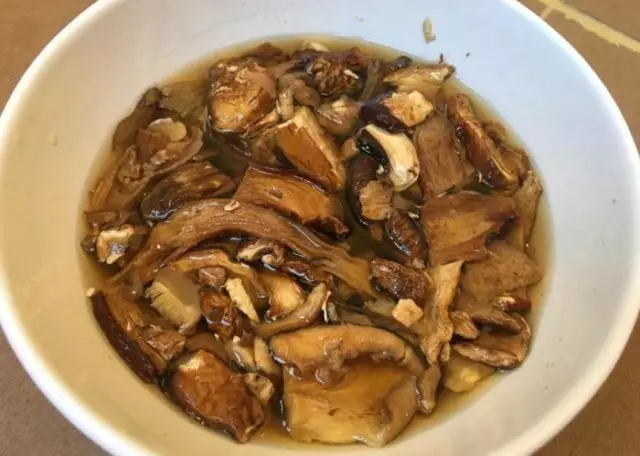 Sup jamur porcini kering: resep klasik, dengan jelai, ayam, daging 2522_2