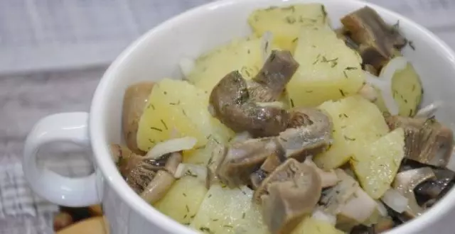 Como escabeche de cogomelos de leite de xeito rápido e saboroso: receitas sinxelas para escabeche para o inverno na casa, sen remollo, en botes 2558_8