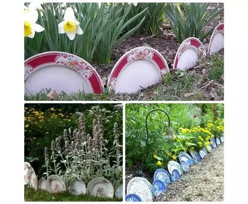 Canteiro redondo de plantas perenes de floração contínua no país com suas próprias mãos 261_28