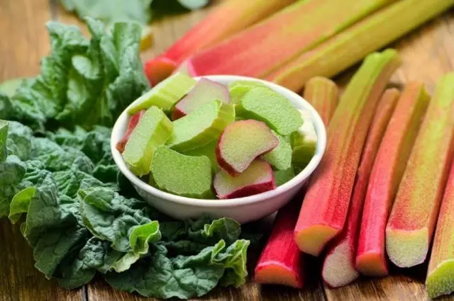 Rhubarb: ຜົນປະໂຫຍດແລະເປັນອັນຕະລາຍຕໍ່ຮ່າງກາຍຂອງມະນຸດ, ອົງປະກອບ, ປະລິມານແຄລໍຣີ, ຈາກພະຍາດຕັບອັກເສບ, ສໍາລັບການສູນເສຍນ້ໍາຫນັກ, ມີອາການທ້ອງຜູກ 2622_4