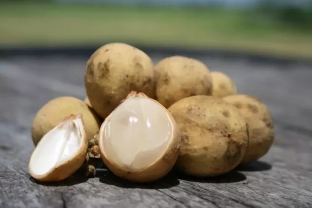 Froita Longan: propiedades útiles e contraindicacións, que sabor, contido calórico 2832_7