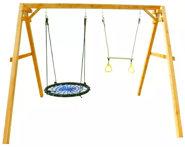 Do-it-yourself nest swing: step-by-step instructions, weaving patterns, photos, reviews 486_33