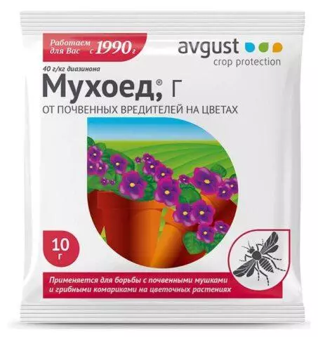 Пашшаи пиёз: аксҳо, усулҳои мубориза бо он, воситаҳои халқӣ, инсектисидҳо, тавсиф 5956_9