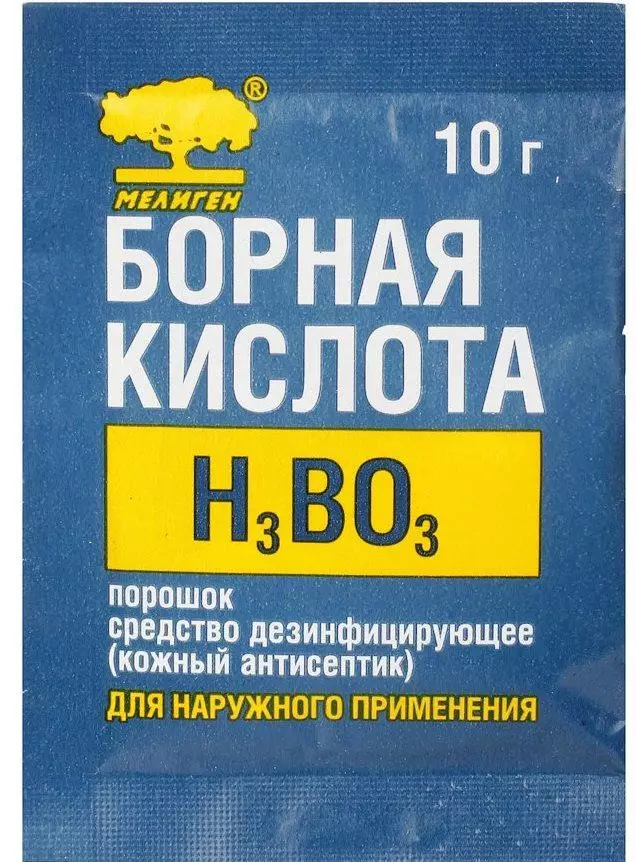 Борна киселина за рози: прскање, дозирање, каква е употребата, апликација во лето, пролет