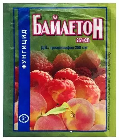 مبيد الفطريات Bayleton - تعليمات للاستخدام 8035_4