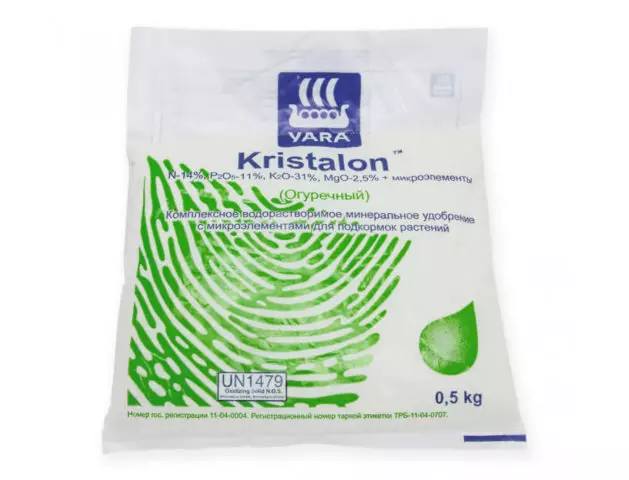 Fertilizante Kristalon: para que se destina, tipos, instruções de uso, composição 8039_4