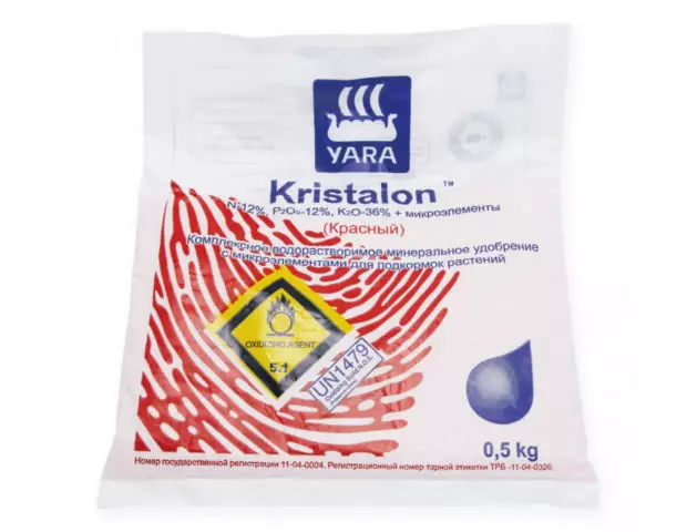 Fertilizante Kristalon: para que se destina, tipos, instruções de uso, composição 8039_7