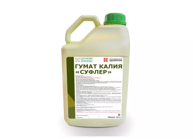 Liquid potassium humate: mirayiridzo yekushandiswa, kuumbwa, mutsauko kubva kune sodium humate 8101_4