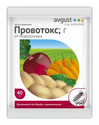 Provotox from wireworm: بررسی ، دستورالعمل 823_8