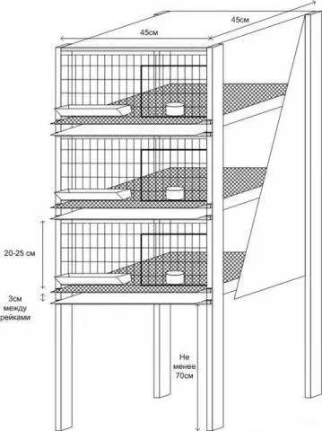 DIY quail cage: step by step instructions 8875_8