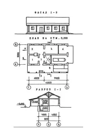 Teach beachaire: leantóir ar rothaí, collapsible, chaillfidh, conas é a dhéanamh leat féin 8963_5