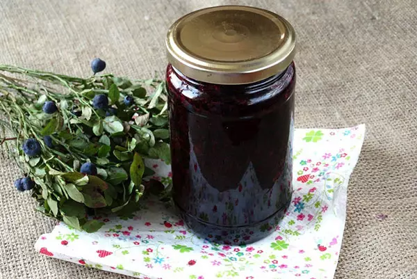 Blueberries ina sú féin: conas cócaireacht le agus gan siúcra, oidis don gheimhreadh 9291_8