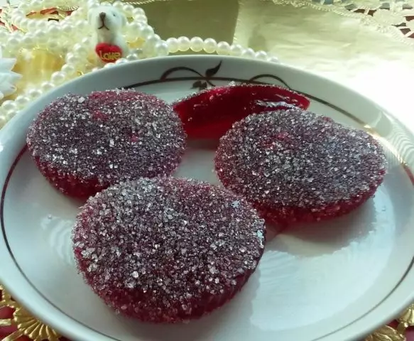 Liab currant marmalade: cov zaub mov hauv tsev nrog agar agar, gelatin 9313_1