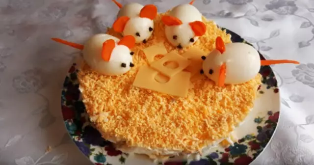 Topi all'uovo per bambini: ricette con foto, per la decorazione, per il nuovo anno 9594_8