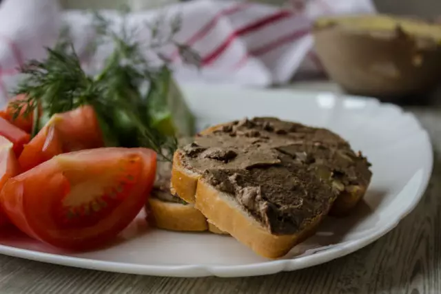 Pâté de foie de dinde maison: recettes étape par étape avec photos 9658_6