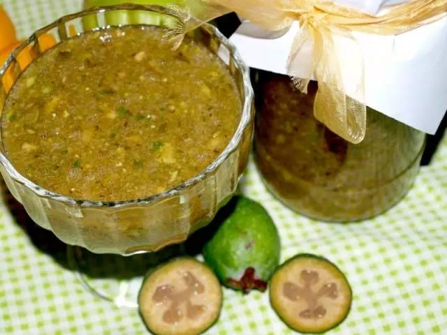 Feijoa የምግብ አዘገጃጀት መመሪያዎች 9804_7