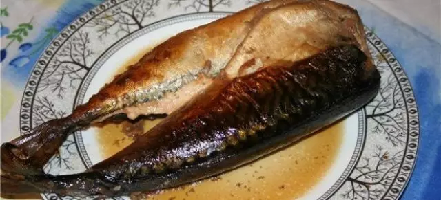 Mackerel asap asap dhewe: resep-resep ing geni, ing oven, kompor alon-alon 9865_14